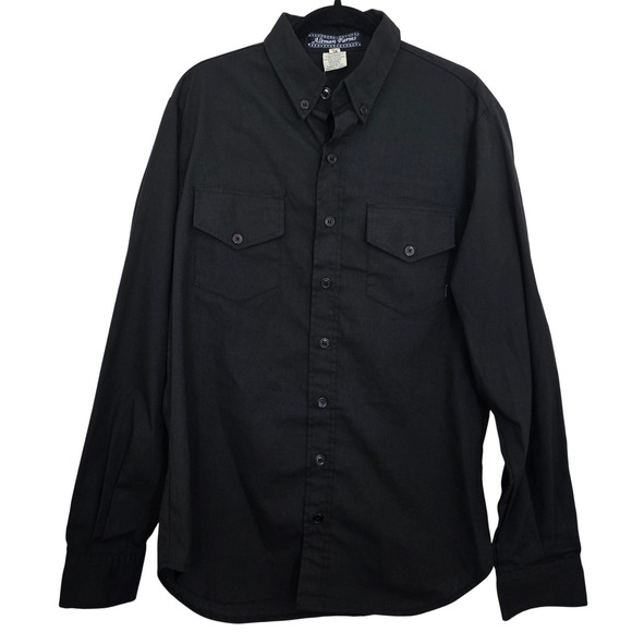 Altman Farms | Shirts | Vintage Altman Farms Work Shirt Black Made In ...